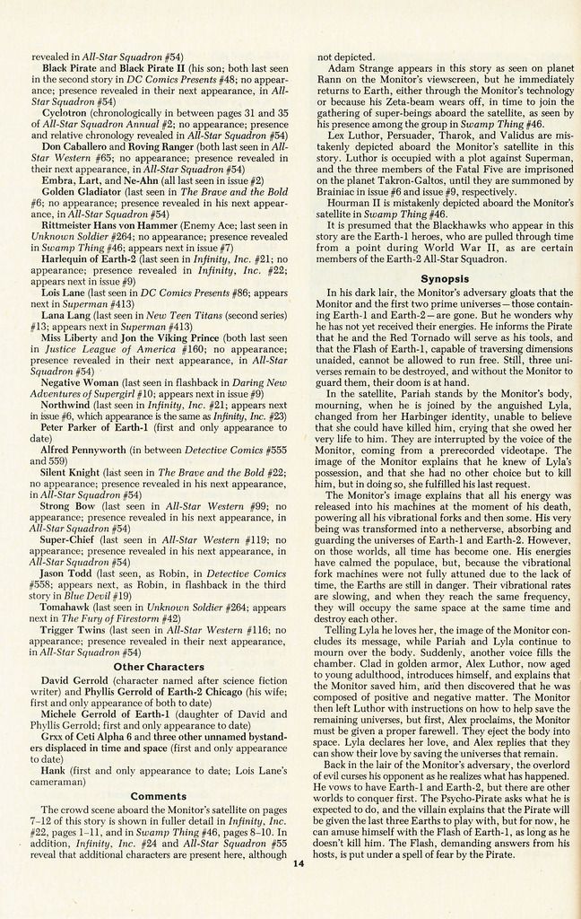 Who Watches the Watchers - Forum for the Official Handbook of the Marvel Universe & Similar ...